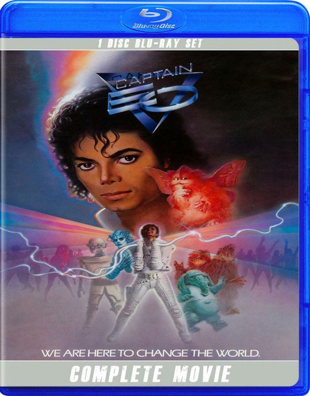 Captain EO Complete Film Plus 3D Version Bluray - Etsy UK
