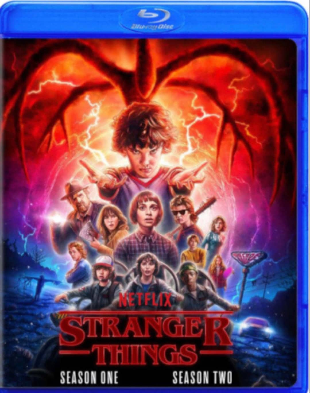 Stranger Things Season 1 & 2 Blu Ray - Etsy