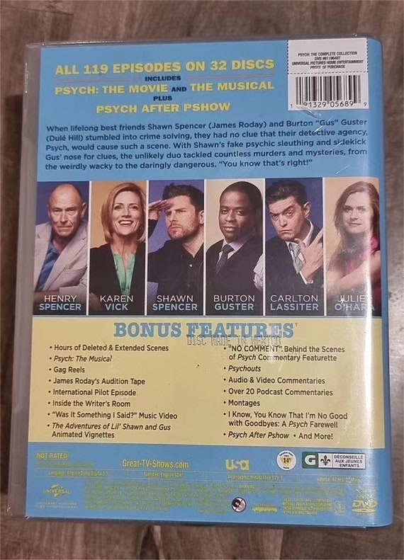Psych Season 8 Dvd Cover