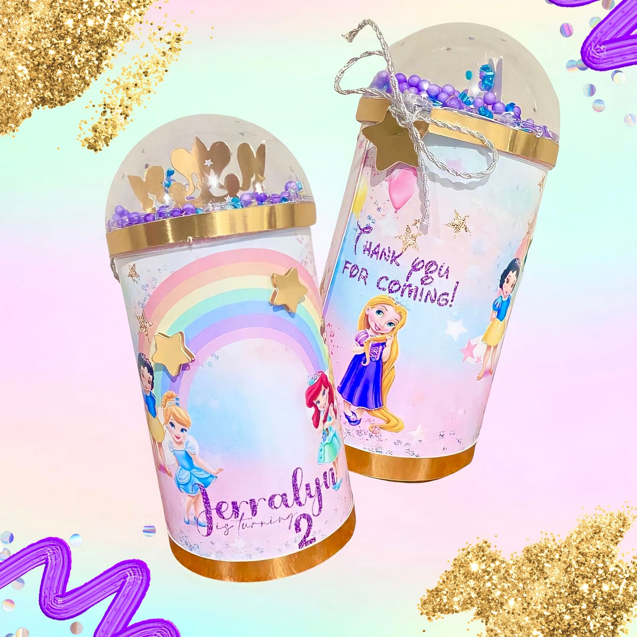 Disney Princess Pringle’s Shaker - Etsy