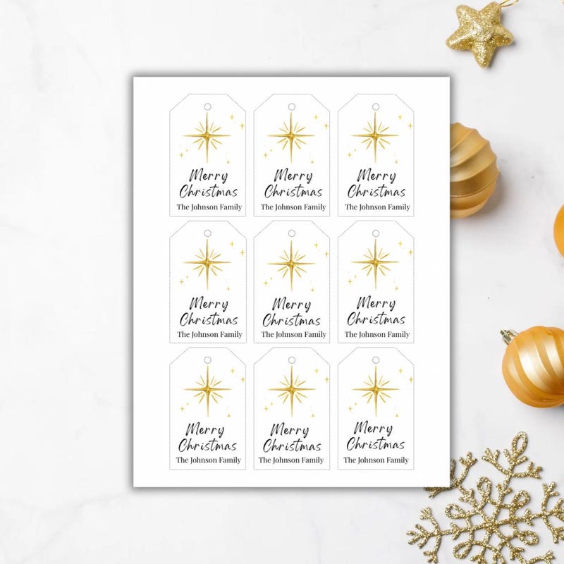 Star Gift Tags - 60+ Gift Ideas for 2026