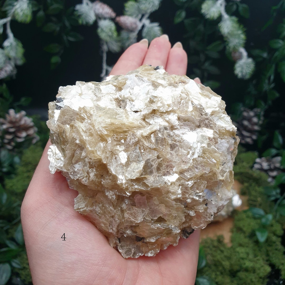 Big Golden Mica, Raw. Mica #4. Crystal, Gemstones and Minerals From ...