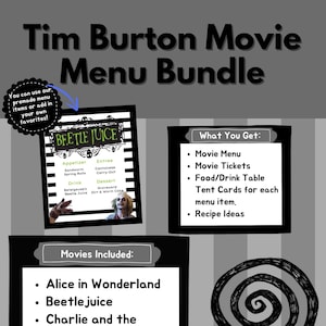 Charlie and the Chocolate Factory Tim Burton - Etsy