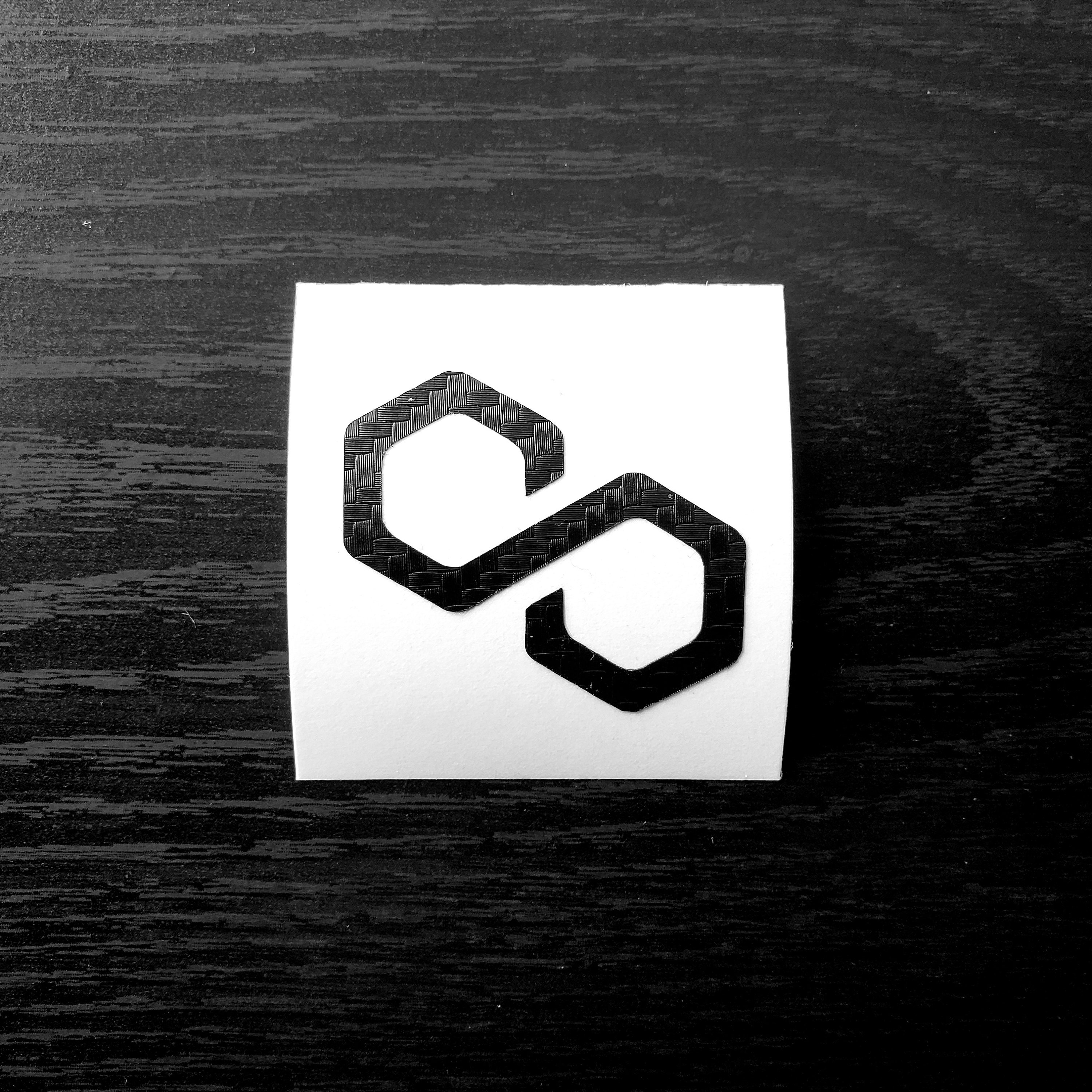 Polygon Carbon Fiber Wrap Vinyl Decal Crypto Polygon Logo - Etsy UK