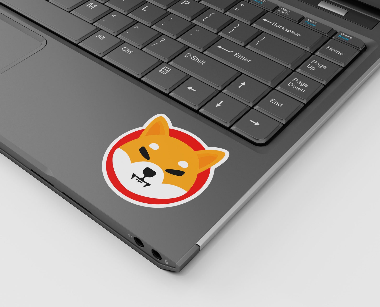 Shiba Inu Sticker Crypto Vinyl Sticker Laptop Tablet - Etsy