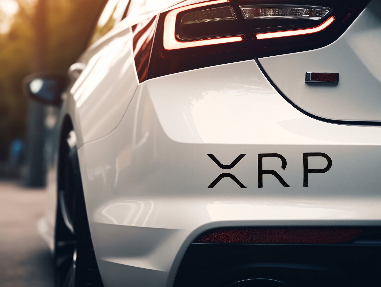 XRP Logo Carbon Fiber Vinyl Decal: Waterproof Crypto Sticker - Etsy