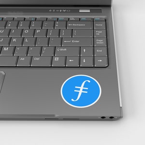 Filecoin Sticker Crypto Vinyl Sticker Laptop Tablet Notebook Skateboard ...