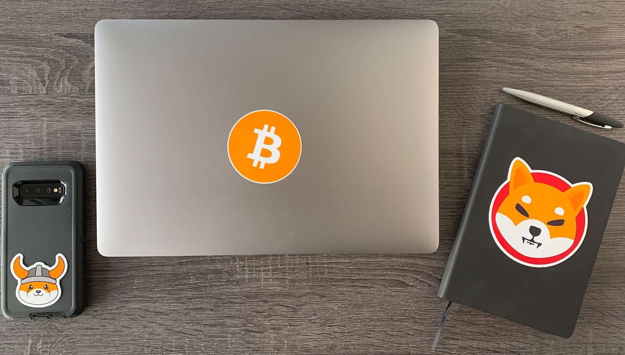 Bitcoin Vinyl Sticker Crypto Vinyl Sticker Laptop Tablet Notebook ...