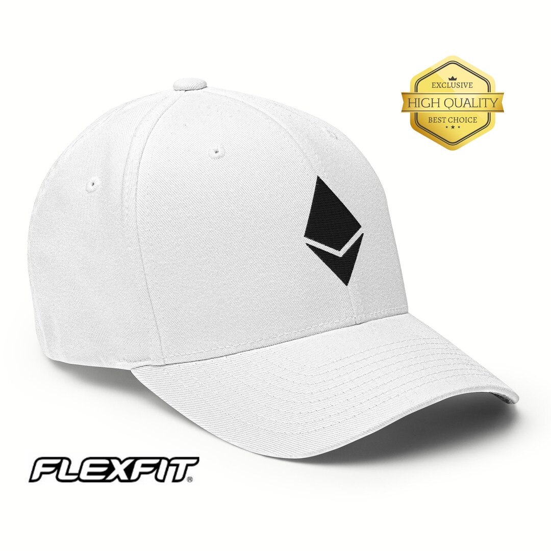 Embroidered Ethereum Logo Premium Flexfit Hat. - Etsy
