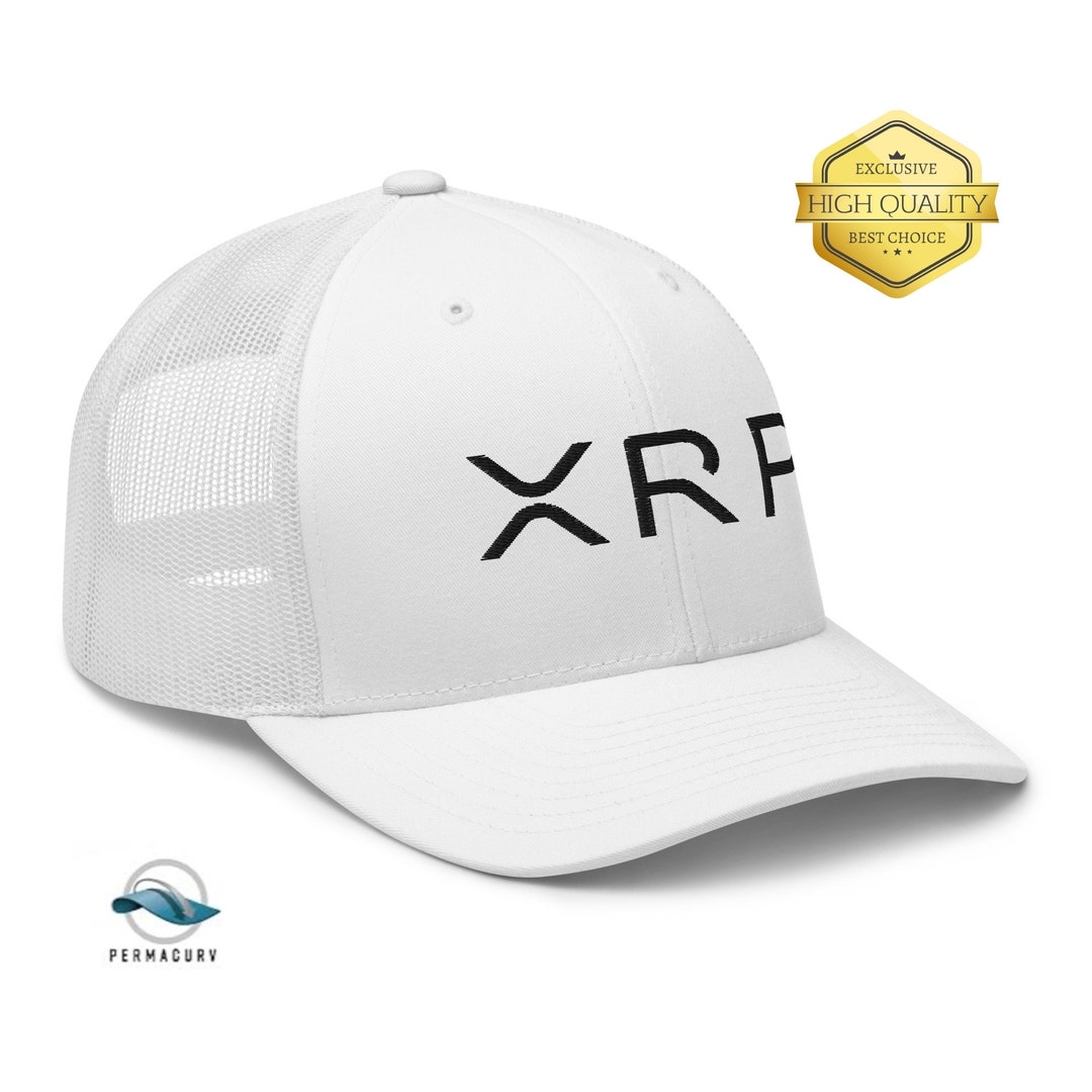 Embroidered XRP Premium Retro Trucker Hat - Etsy