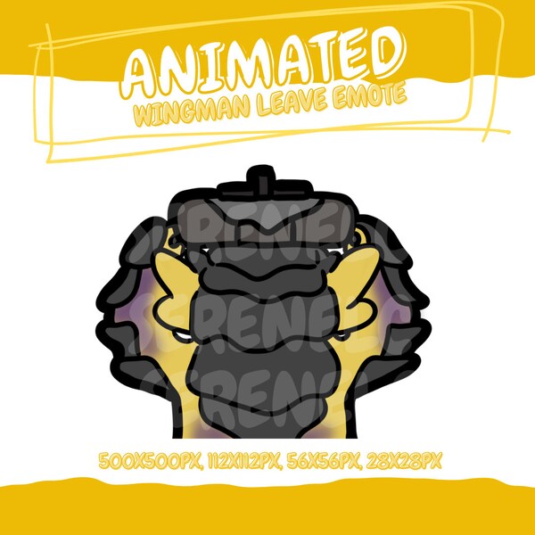 Leave Animated Emote - Etsy