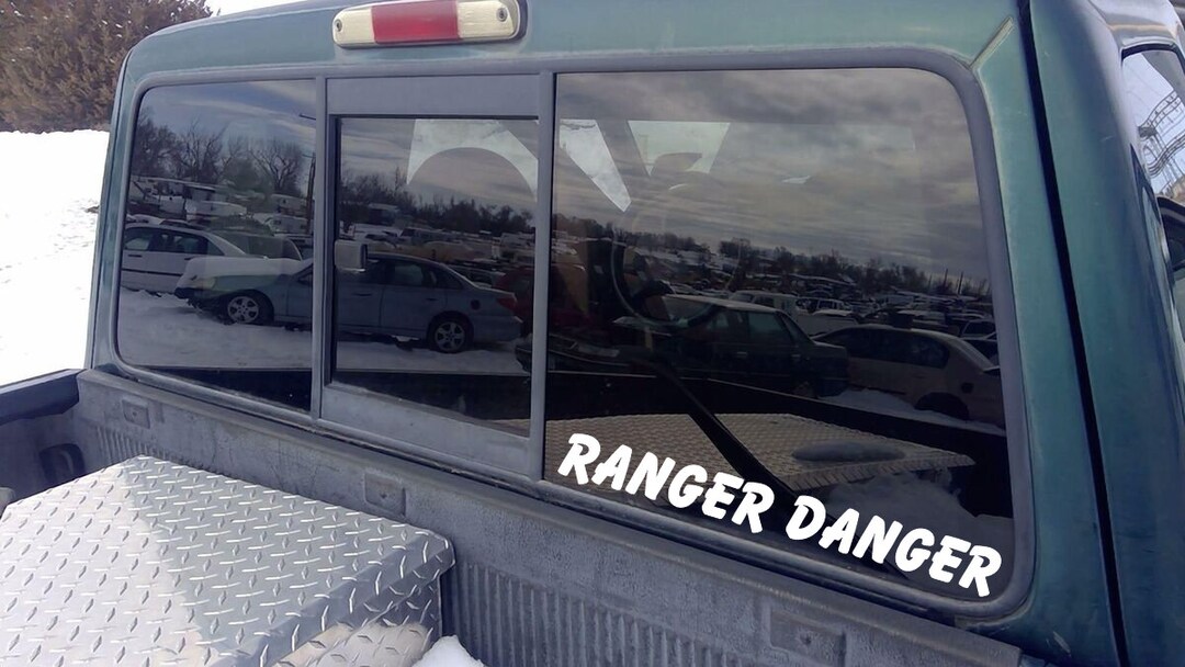 Ranger Danger, Funny Tik Tok, Ranger Truck Stickers, Truck Stickers ...
