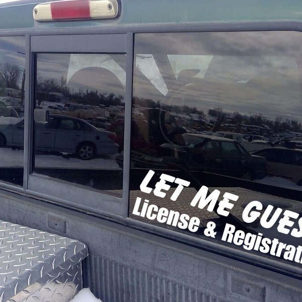 Funny Car Decal - Etsy