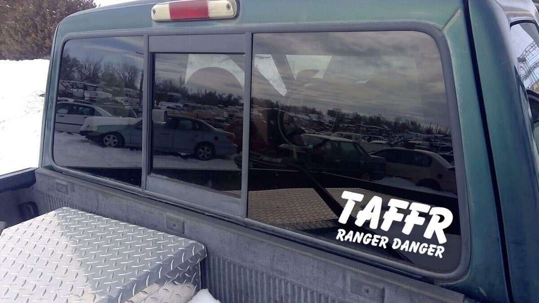 Ranger Danger, Tik Tok Decal, Ford F'n Ranger, TAFFR, Truck Sticker ...