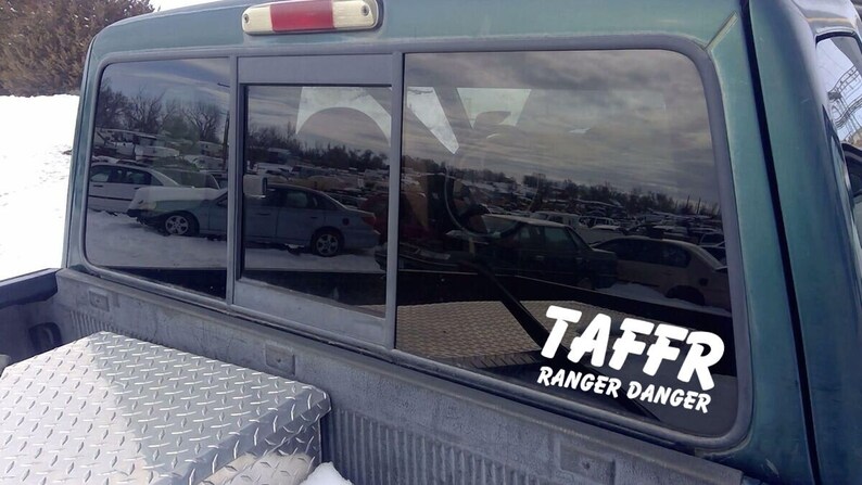 Ranger Danger, Tik Tok Decal, Ford F'n Ranger, TAFFR, Truck Sticker ...