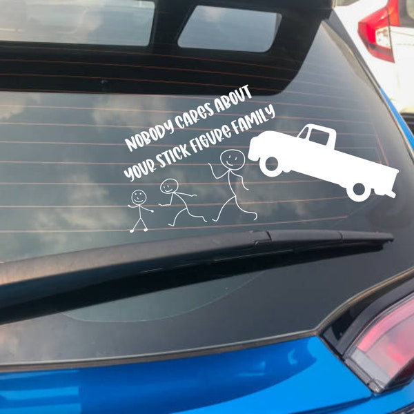 Run Stick Family Run Decal - Etsy