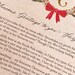 Personalised Santa Letter With North Pole Envelope Face Custom ...