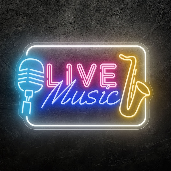 Music Neon Lights - Etsy