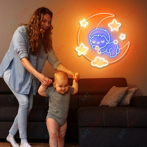 Baby Shower Neon Sign, Baby Newborn Sign, Baby Boy/girl Neon Light ...