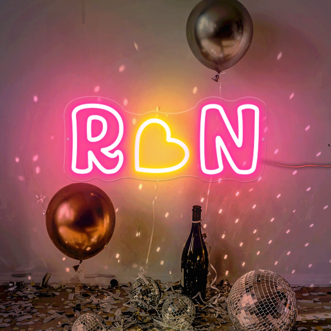 Custom Couple Name Initials Sign Personalised Couple Name Sign Wedding ...