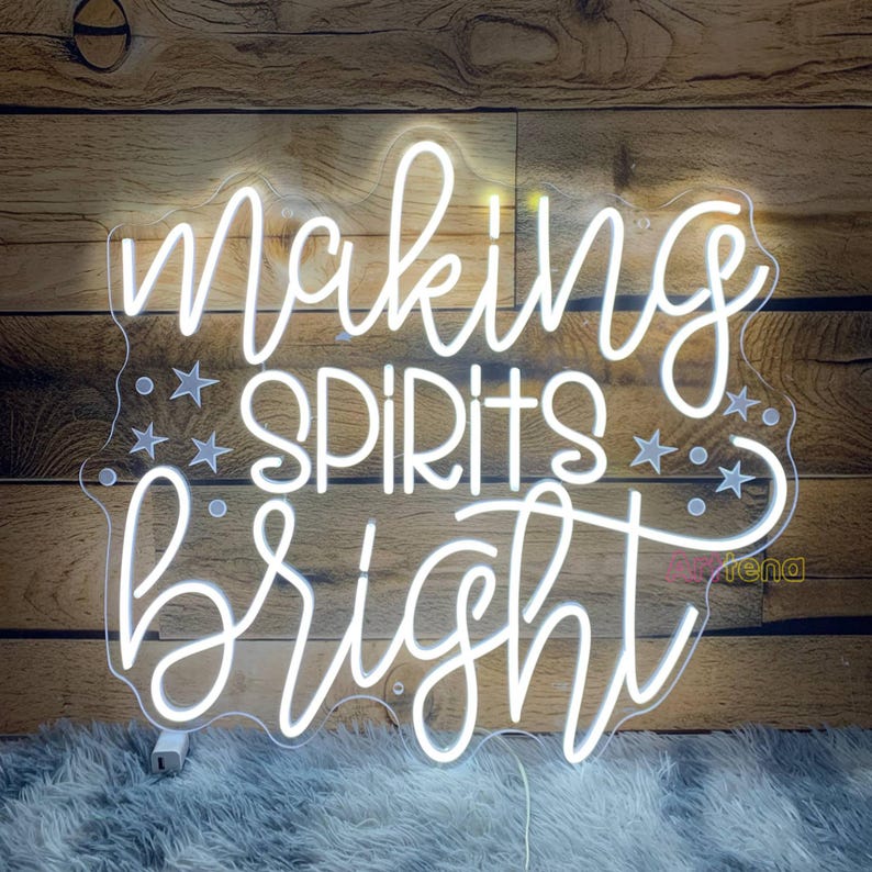 Custom Neon Sign, Holiday Home Decor - Etsy