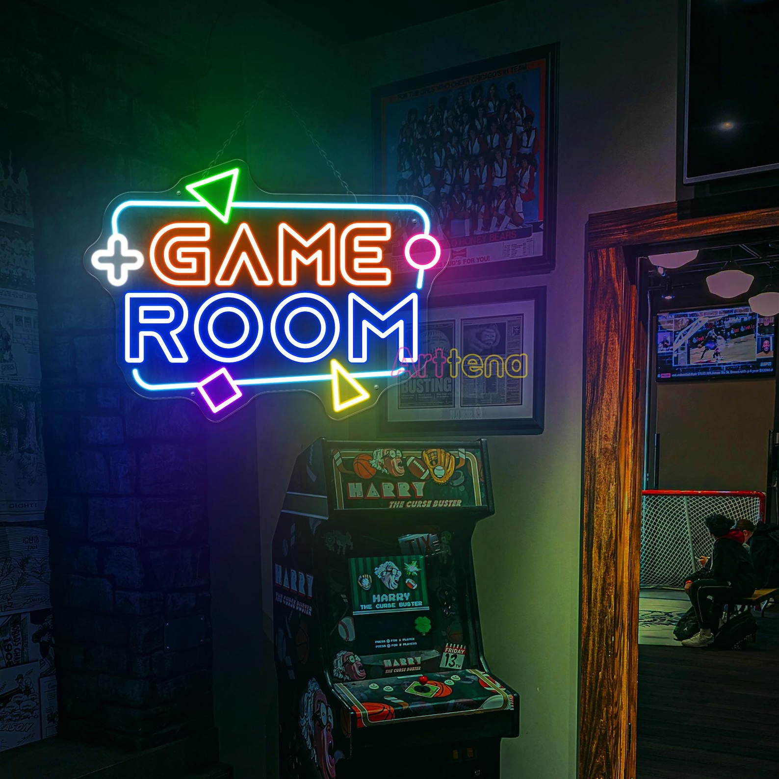 Game Room Neon Sign, Gaming Room Wall Decor, Neon Light for Gaming Room ...