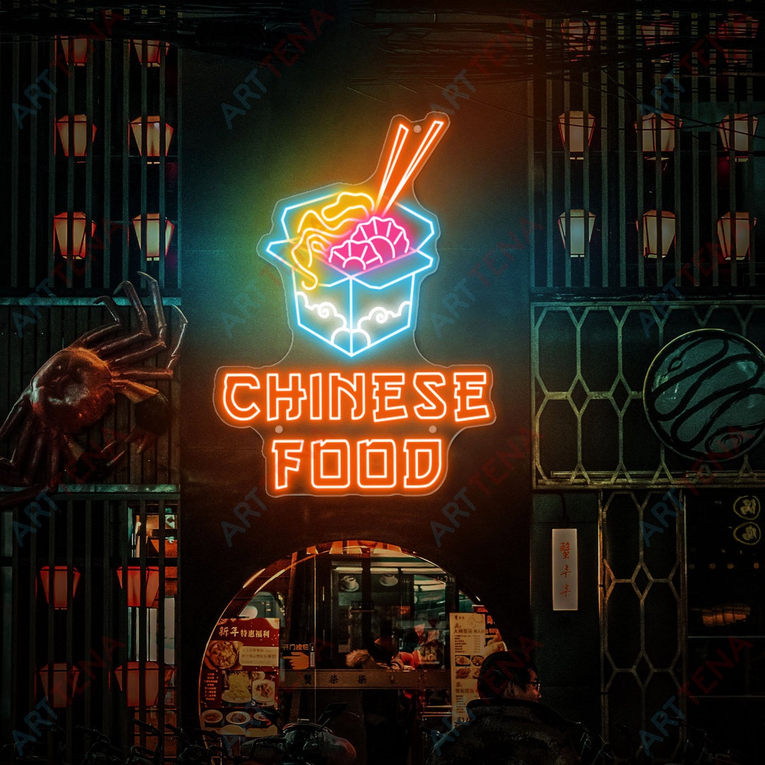 Chinese Food Neon Sign, Ramen Sign Ramen Neon Sign Ramen Bowl Neon Sign ...