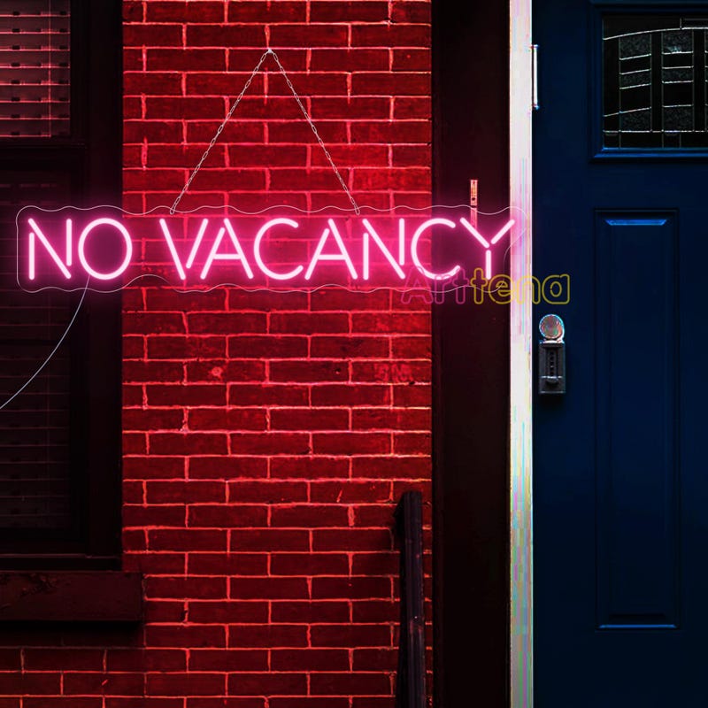No Vacancy Sign - Etsy