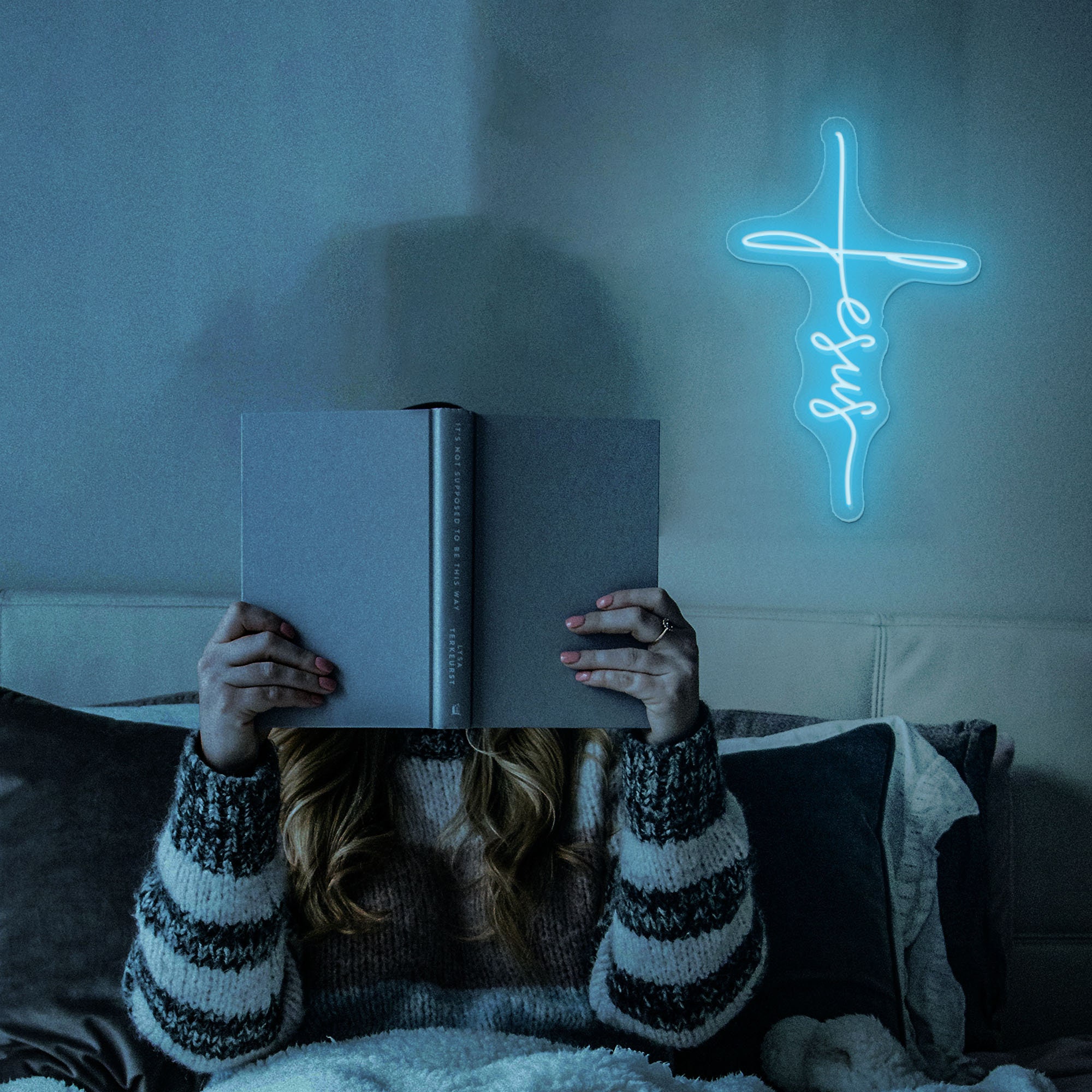 Jesus Neon Sign, Jesus Christ Led Sign, Home Decor, Custom Neon Sign ...