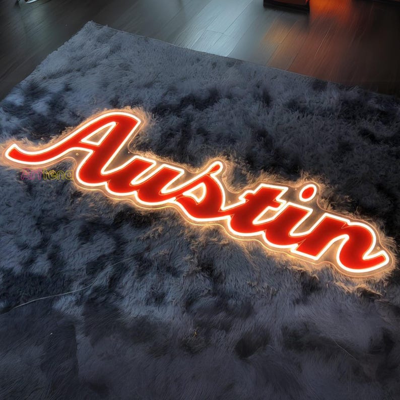 Austin Texas Neon Sign, Austin LED Sign, Texas Neon Sign, Gift for ...