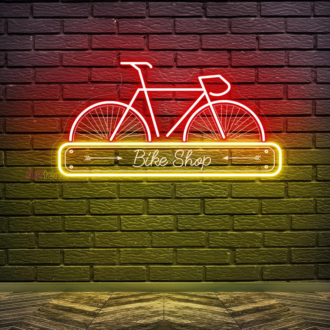 Bike Shop Neon Sign, Cyclist Neon Sign, Bike Store Decor Sign, Business ...