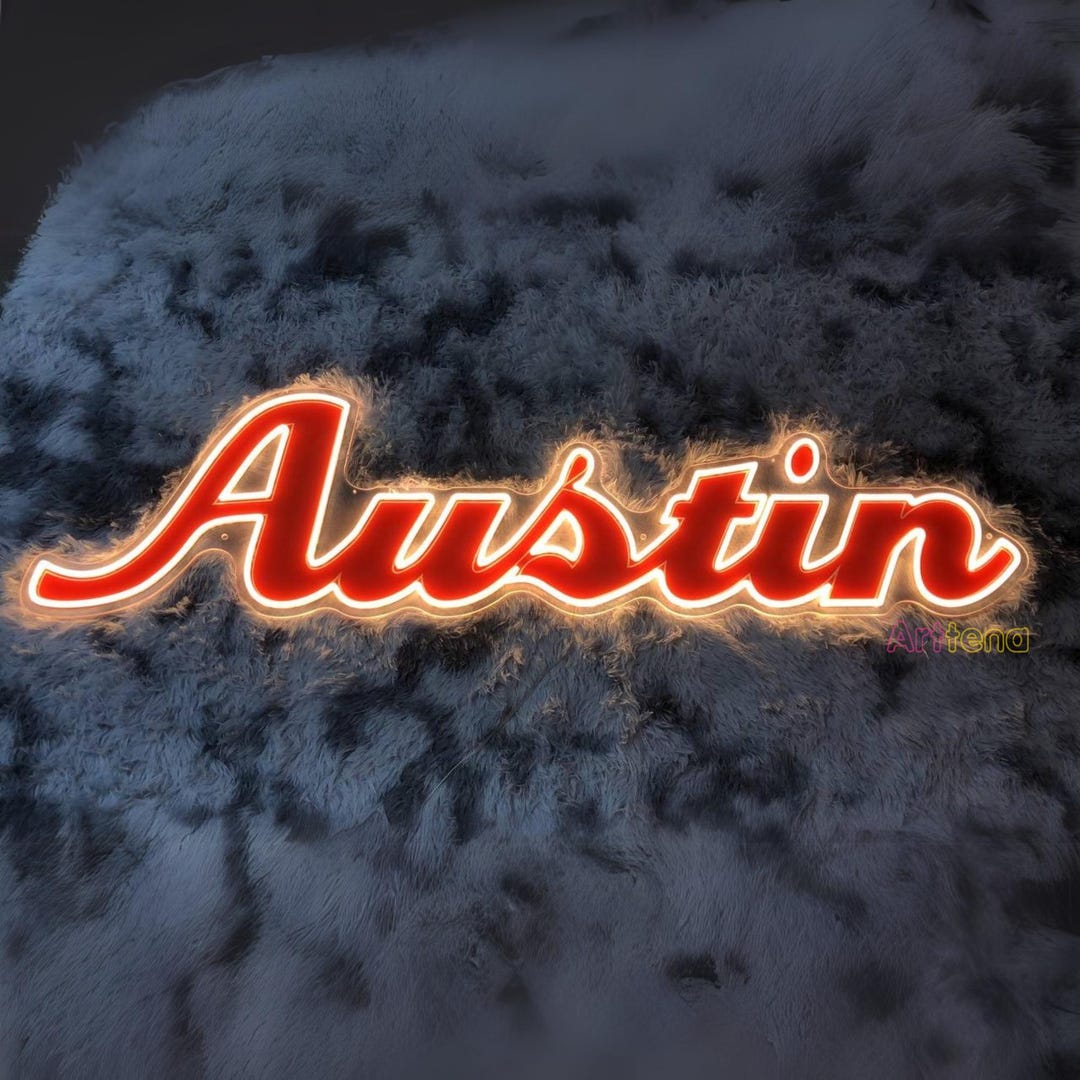 Austin Texas Neon Sign, Austin LED Sign, Texas Neon Sign, Gift for ...