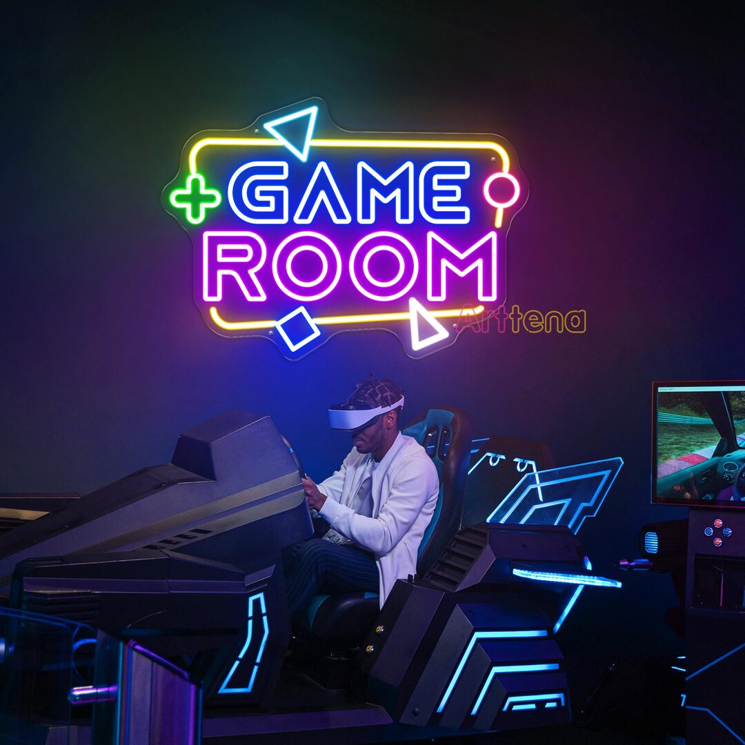 Game Room Neon Sign, Gaming Room Wall Decor, Neon Light for Gaming Room ...