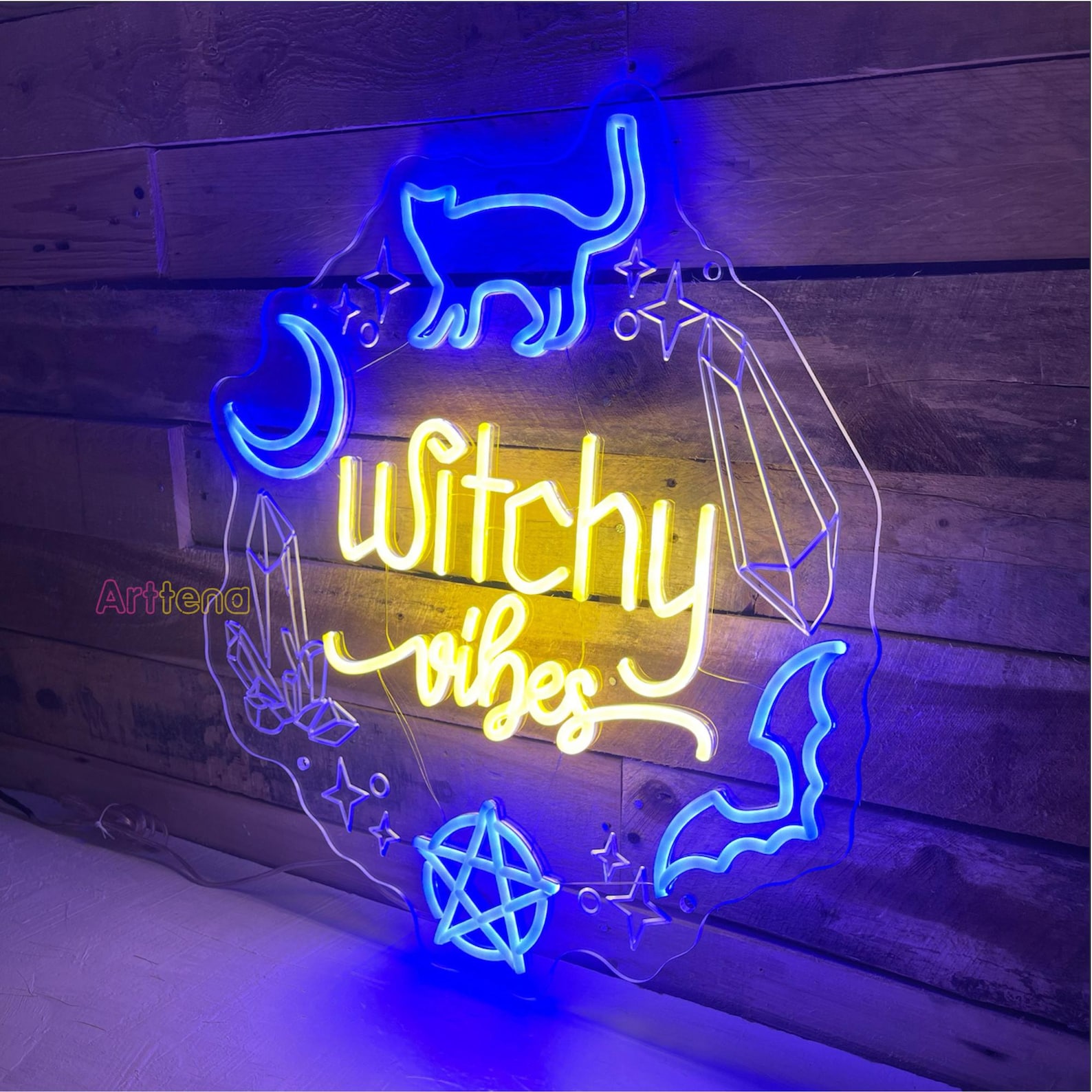 Custom Halloween Neon Sign, Halloween Horror Decor, Custom Neon Sign ...