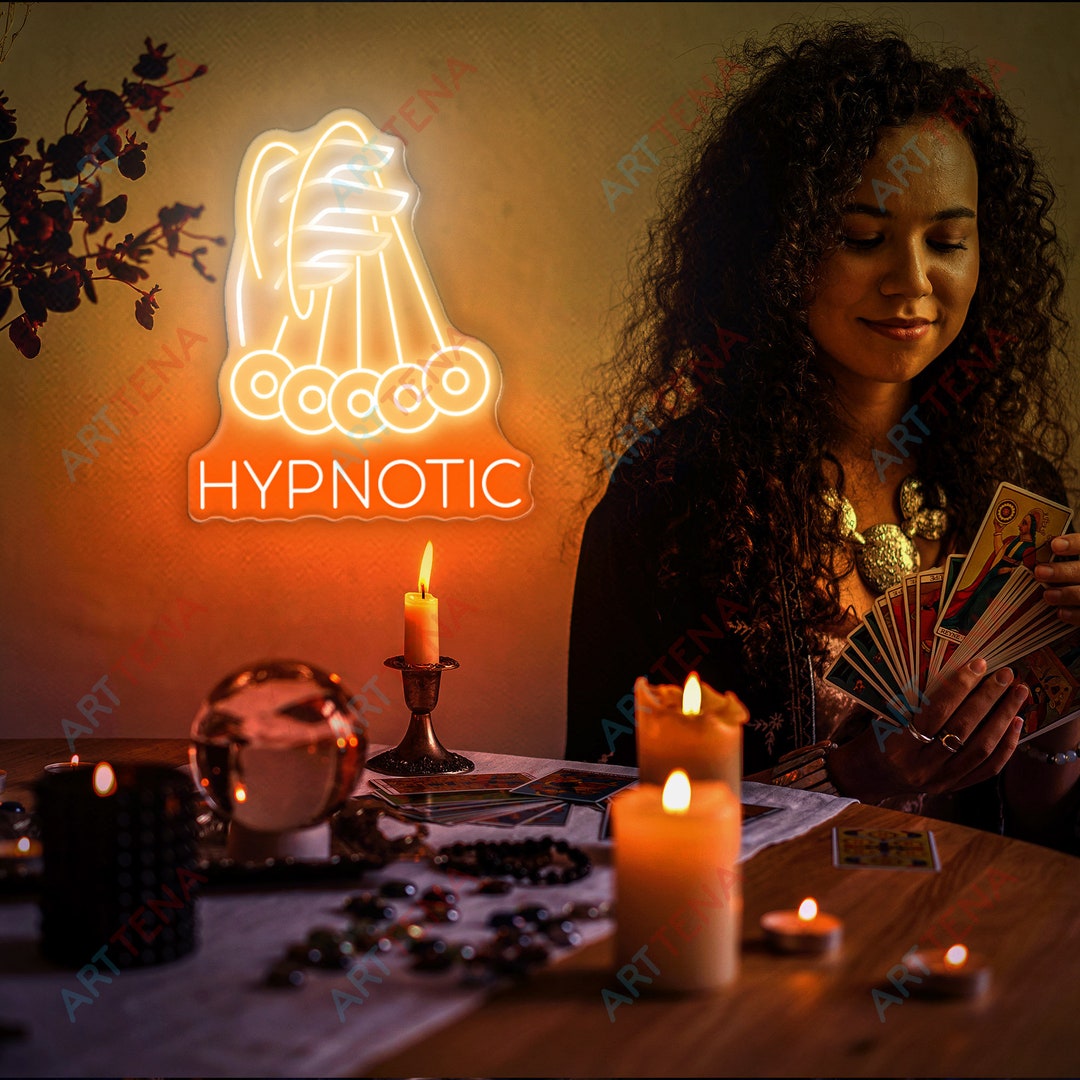 Mesmerized Neon Hypnotize Hands Neon Sign Hypnotic Led Sign - Etsy