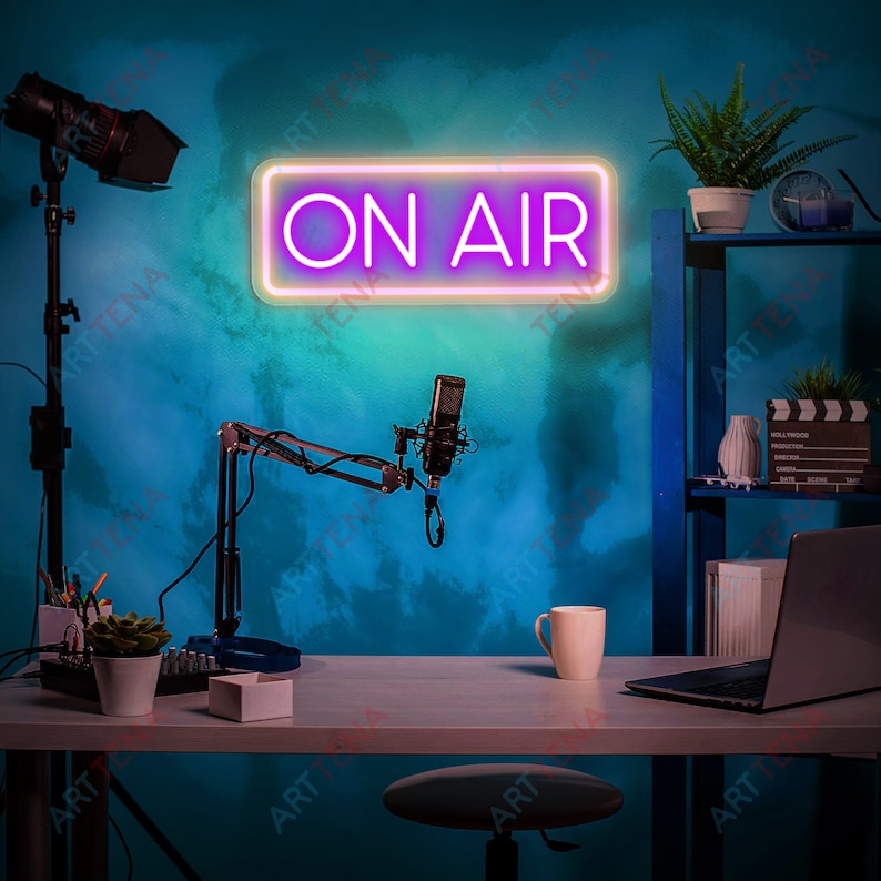 On Air Neon Light,on Air Neon Sign,on Air Led Light,on Air Sign LED Rgb ...