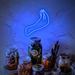 Italian Hand Gesture Sign, Italy Neon Sign, Classic Italian Hand Sign ...