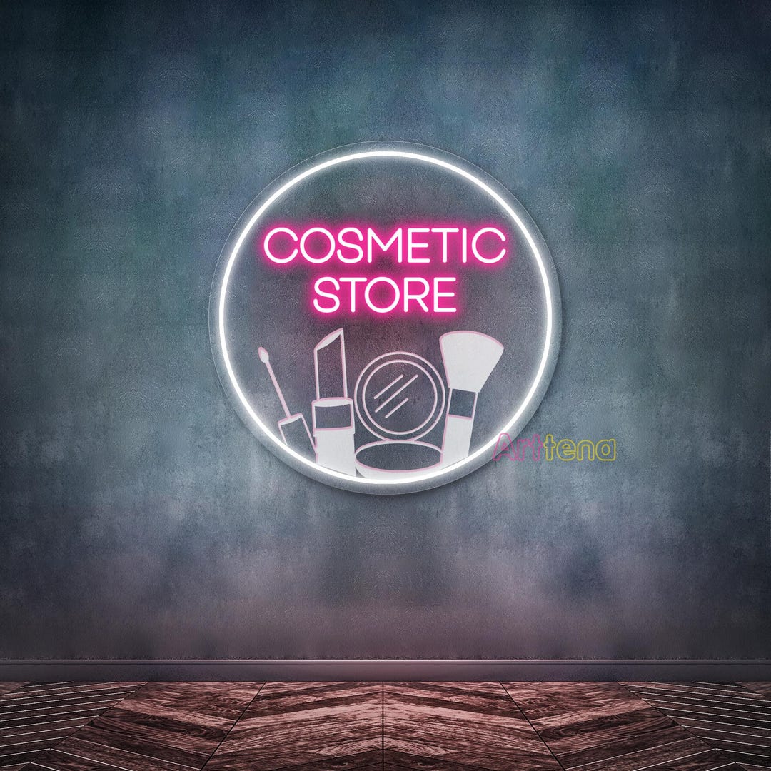 Cosmetics Neon Sign, Cosmetics Neon Light, Beauty Product Led Sign ...