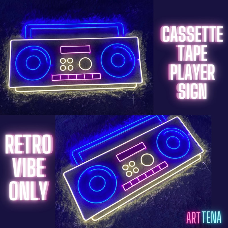 Retro Neon Sign - Etsy