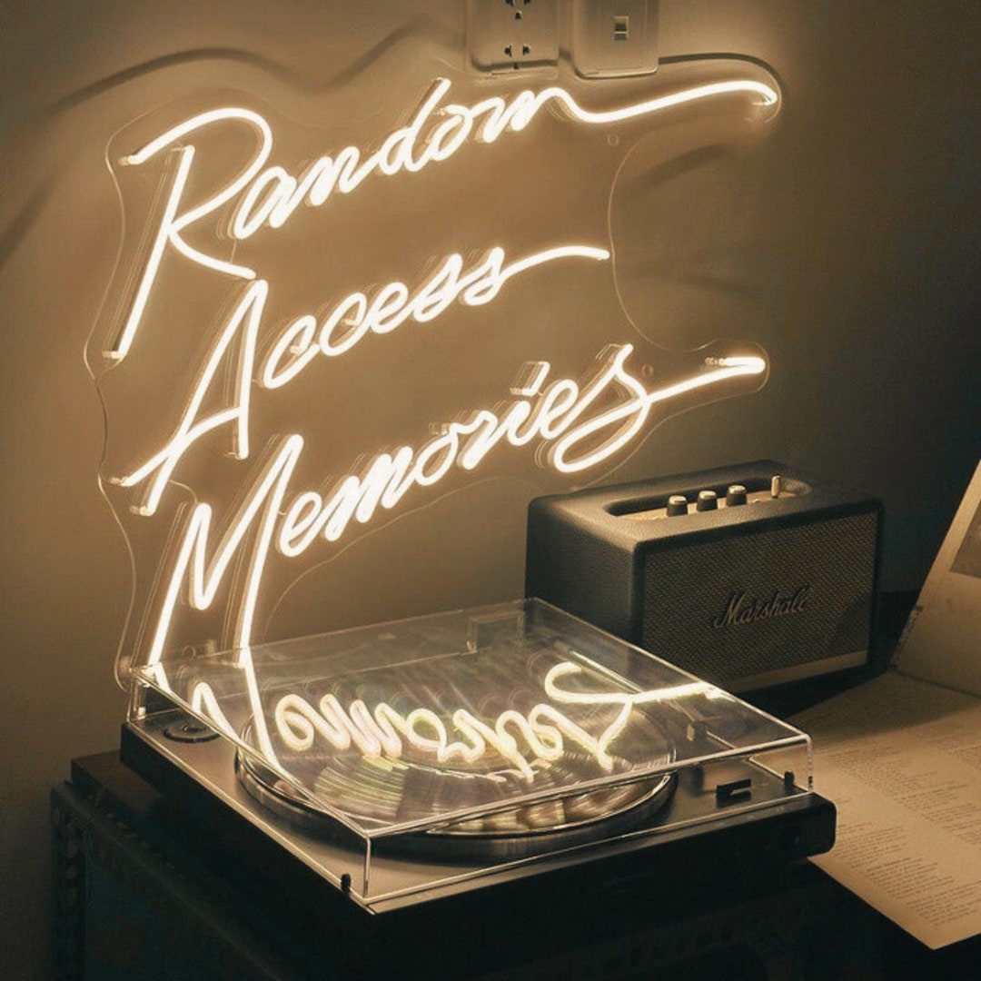 Custom Music Band Logo Neon Sign - Personalized Studio Decor - Etsy