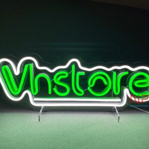 Custom Free Standing Neon Sign Wedding Table Neon Sign Name Table Neon ...