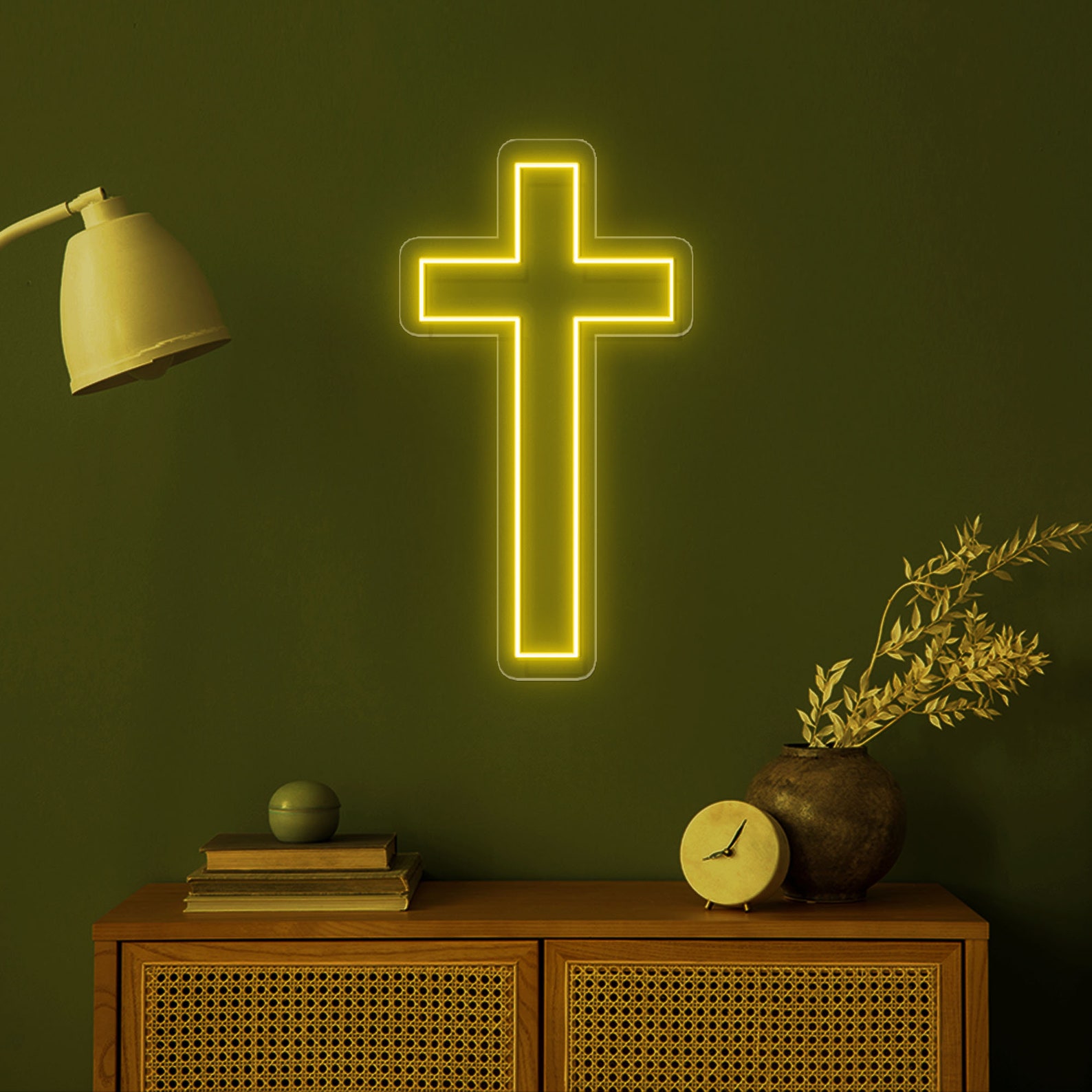 Holy Cross LED Neon Sign Cross Jesus Home Decoration Flex - Etsy