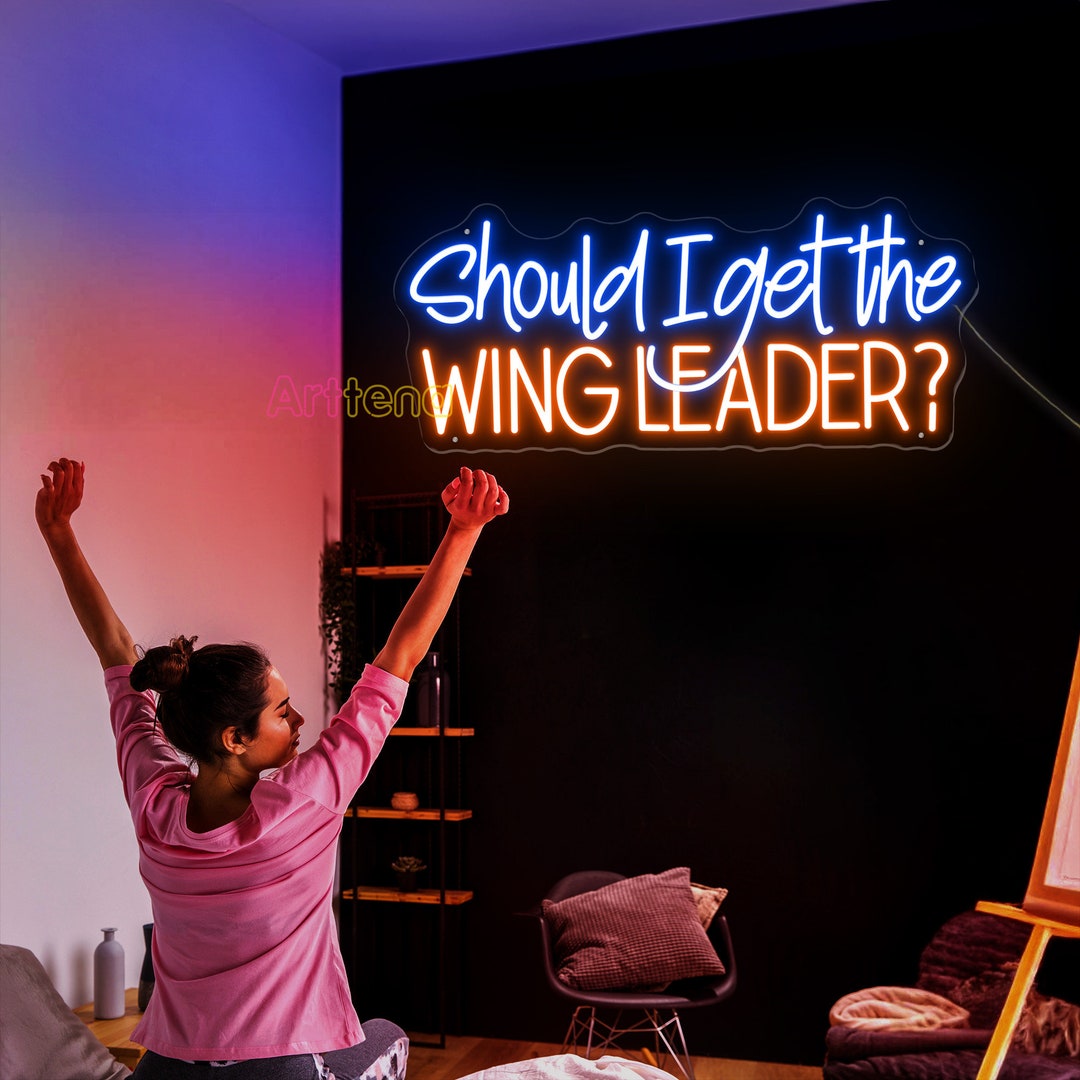 Should I Get the Wing Leader Neon Sign, Fourth Wing Neon Sign, Fouth ...