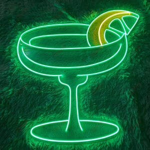 Tequila Shot Glasses Neon Sign, Cocktail Neon Sign, Pub Open, Bar Open ...