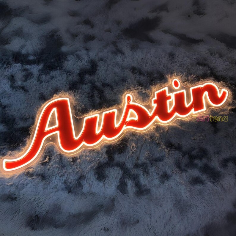 Austin Texas Neon Sign, Austin LED Sign, Texas Neon Sign, Gift for ...