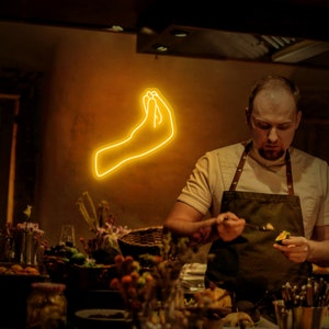 Italian Hand Gesture Sign, Italy Neon Sign, Classic Italian Hand Sign ...