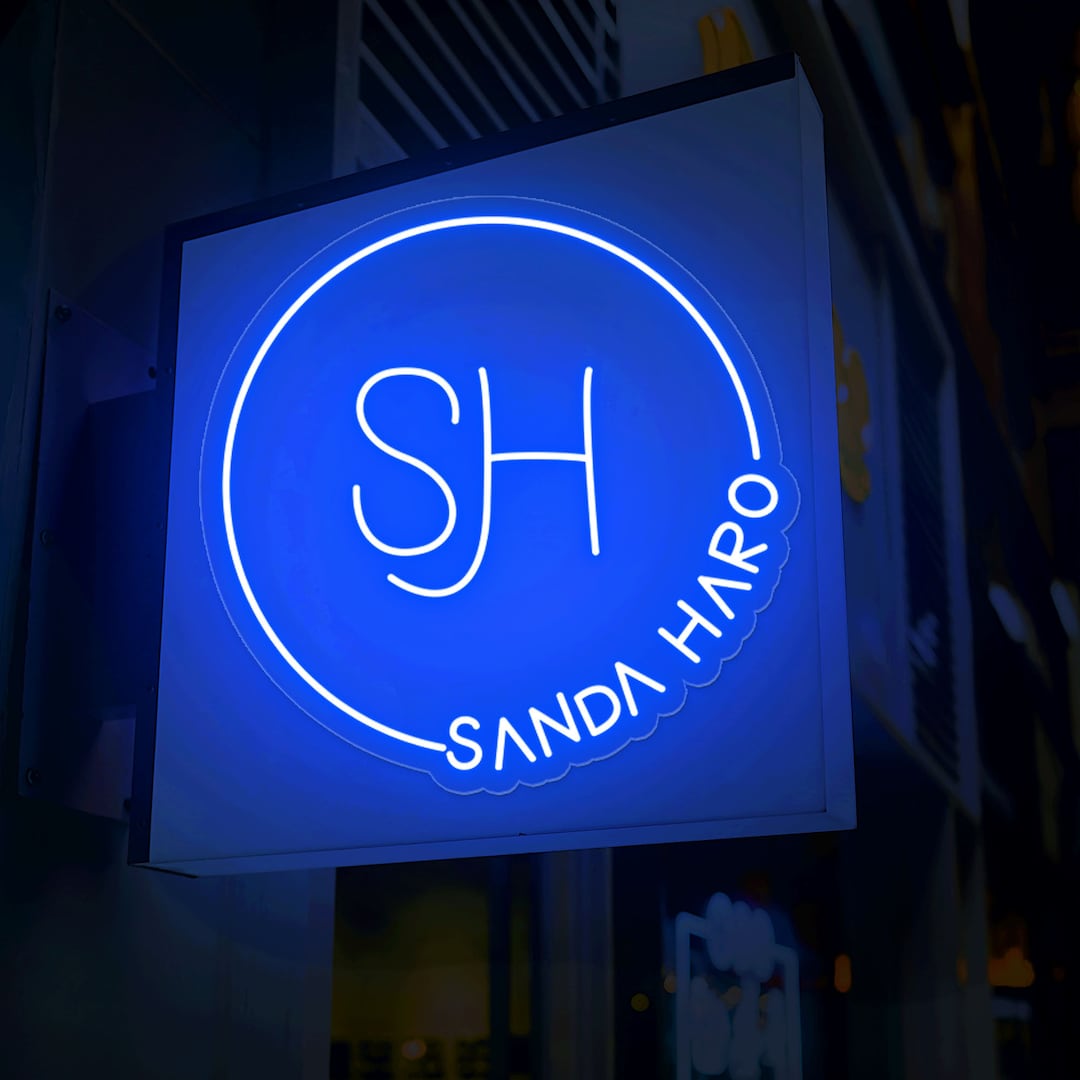 Your LOGO Custom LED Neon Sign, Neon Acrylic Custom Logo Decoration, 3D ...