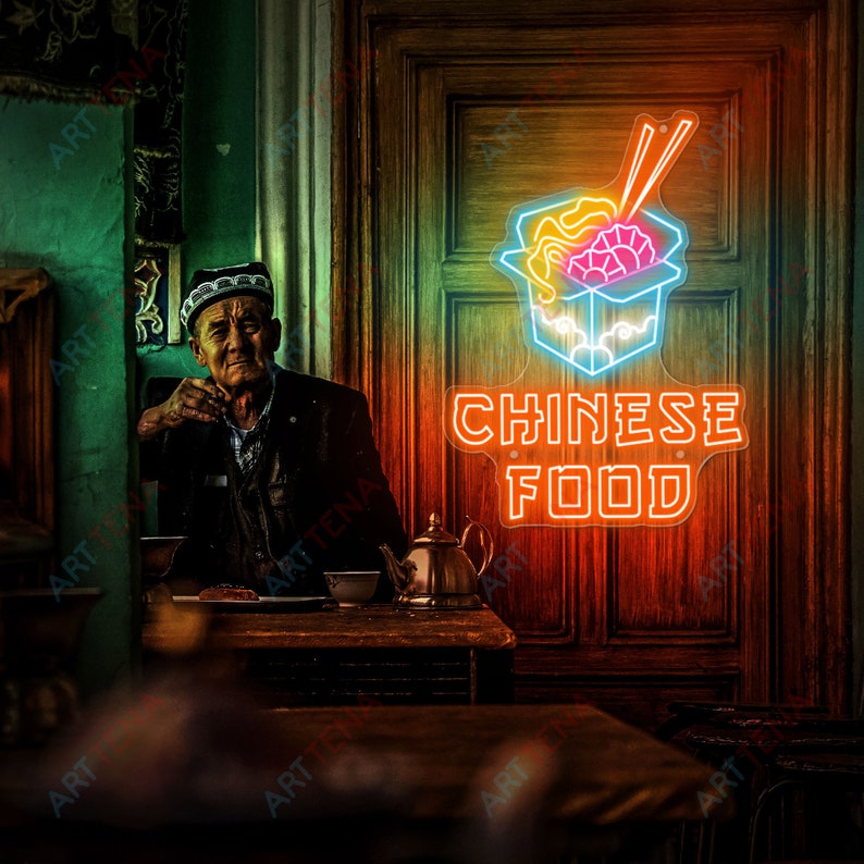 Chinese Food Neon Sign, Ramen Sign Ramen Neon Sign Ramen Bowl Neon Sign ...