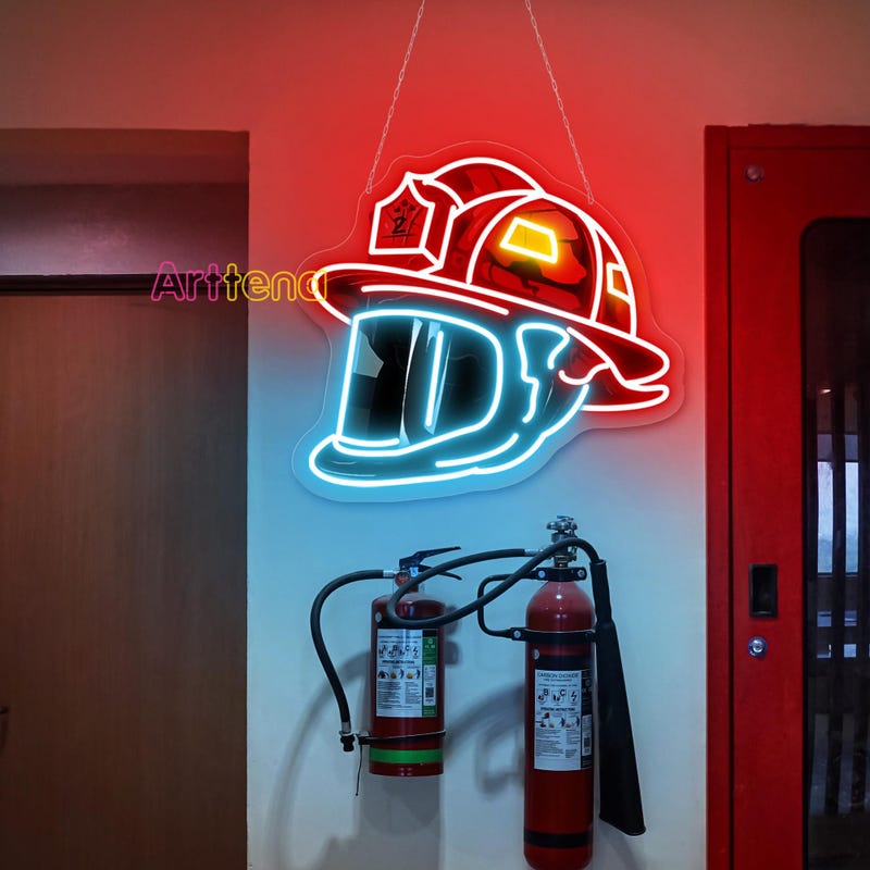 Firefighter Sign - Etsy