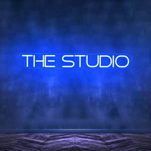 The Studio Neon Sign Custom Neon Sign Recording LED Sign Recording ...